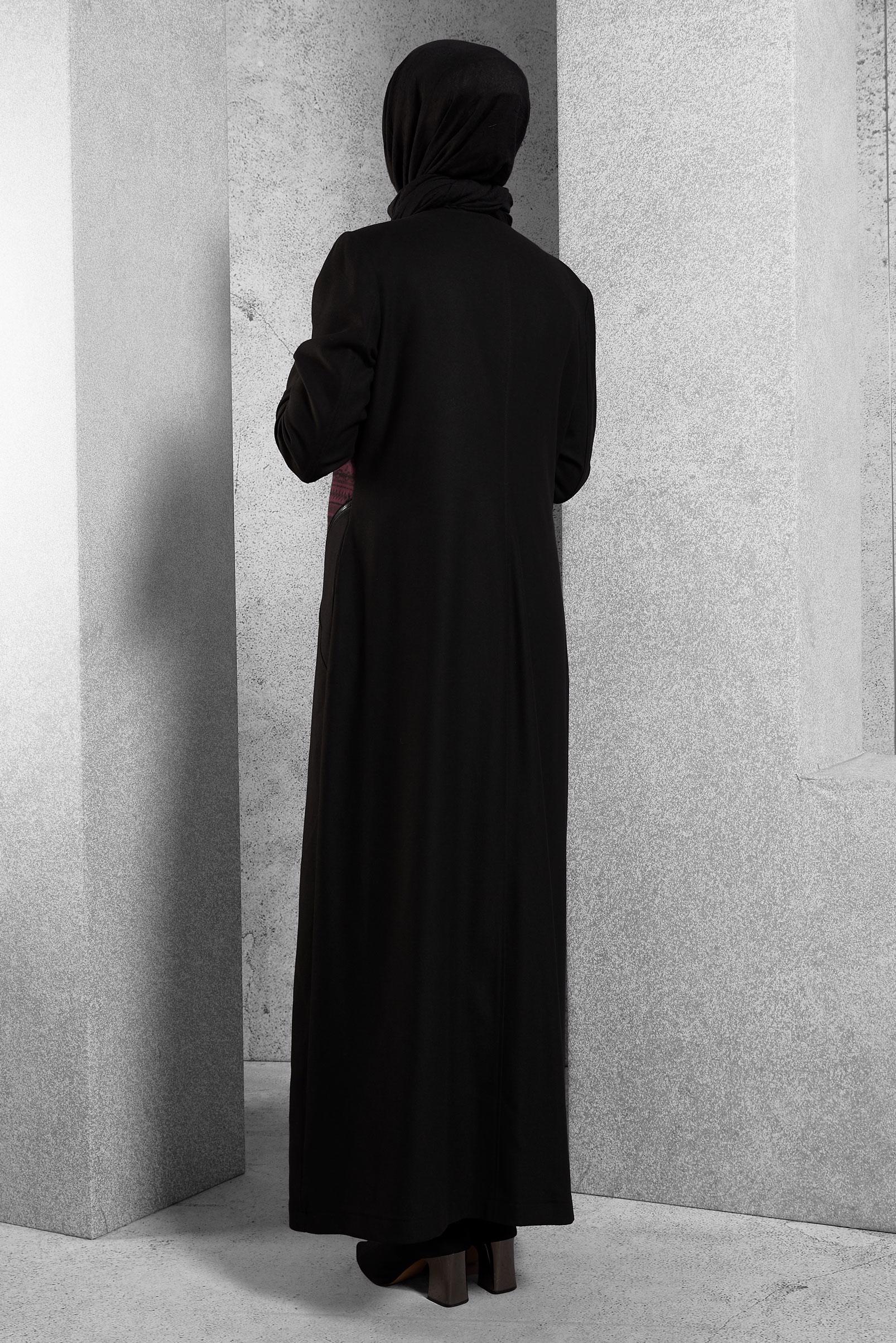 ETHNIC PATTERNED TOPCOAT | ALVİNA