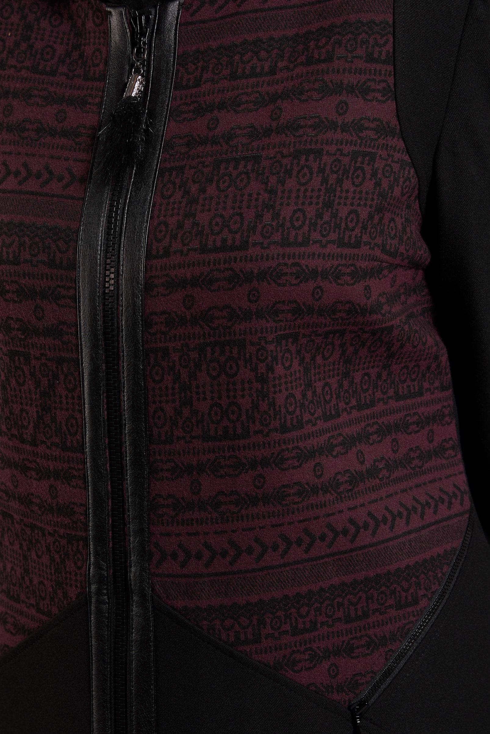 ETHNIC PATTERNED TOPCOAT | ALVİNA