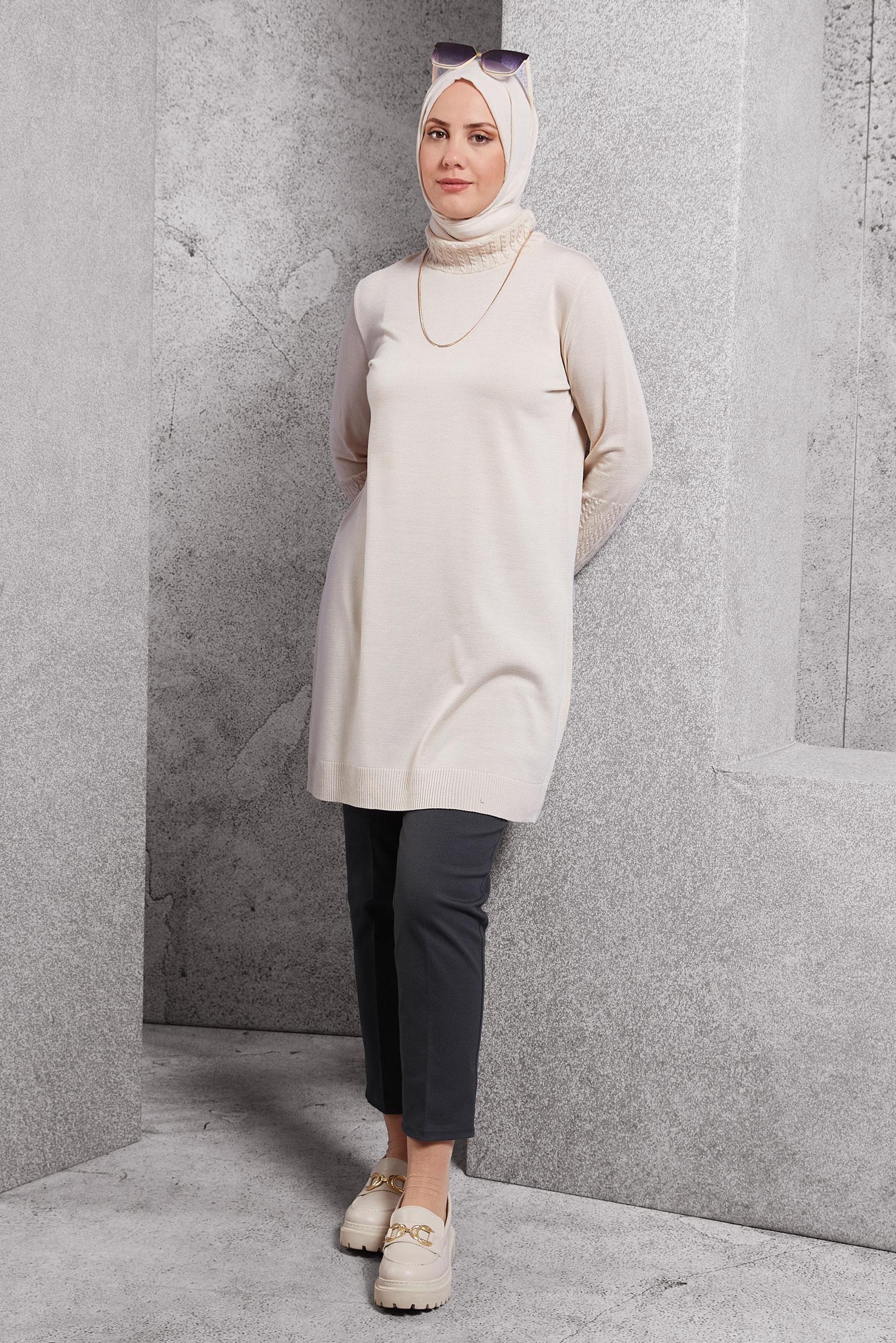 SLIM FIT ZIPPED PANTS | ALVİNA