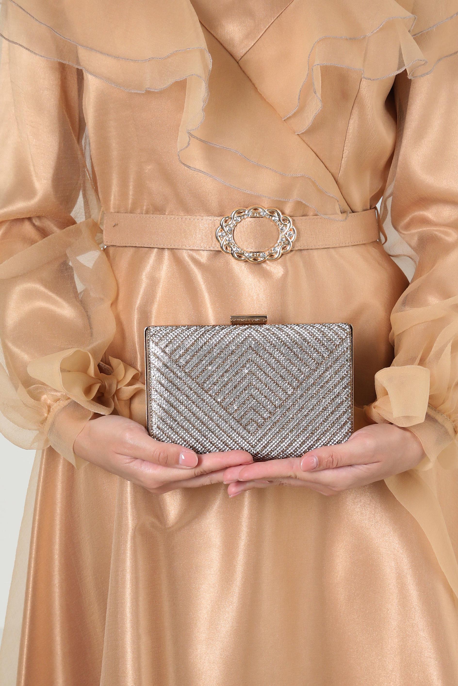 ALVİNA ZİNCİR ASKILI ABİYE ÇANTA 370 Fiyatı | ALVİNA