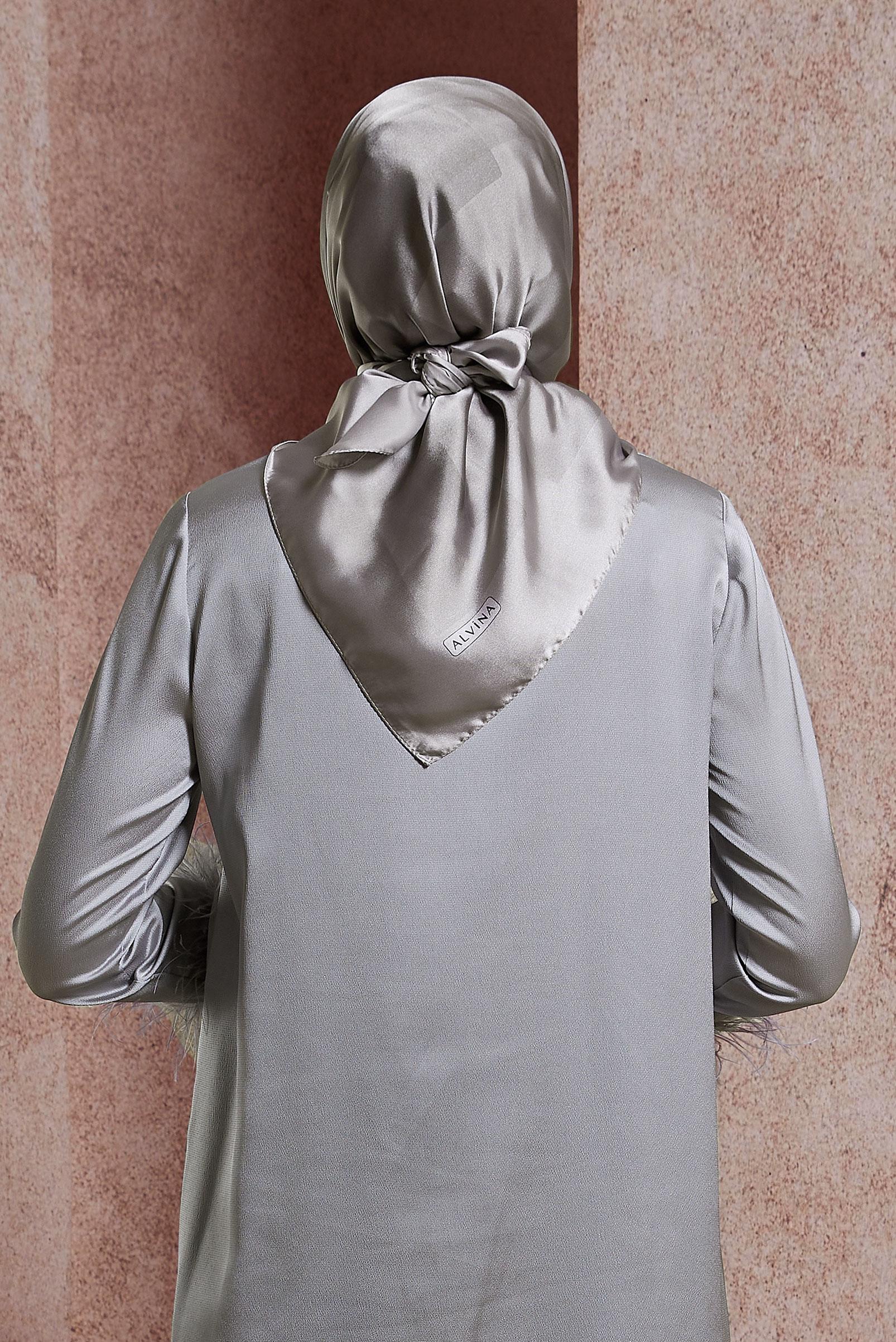 ALVINA GEOMETRIC PATTERN SCARF 8250 | ALVİNA