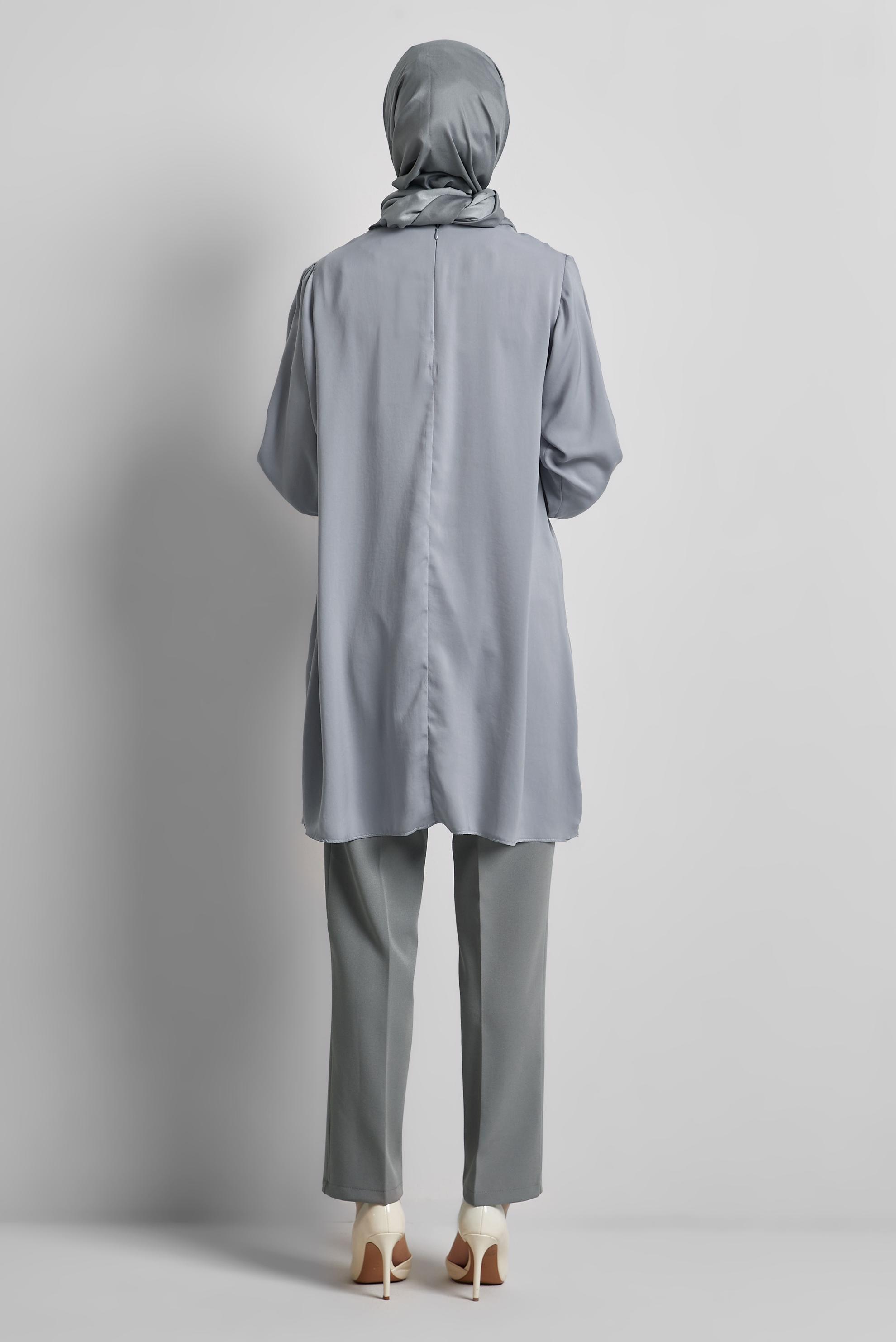 TAŞ DETAYLI TUNİK | ALVİNA