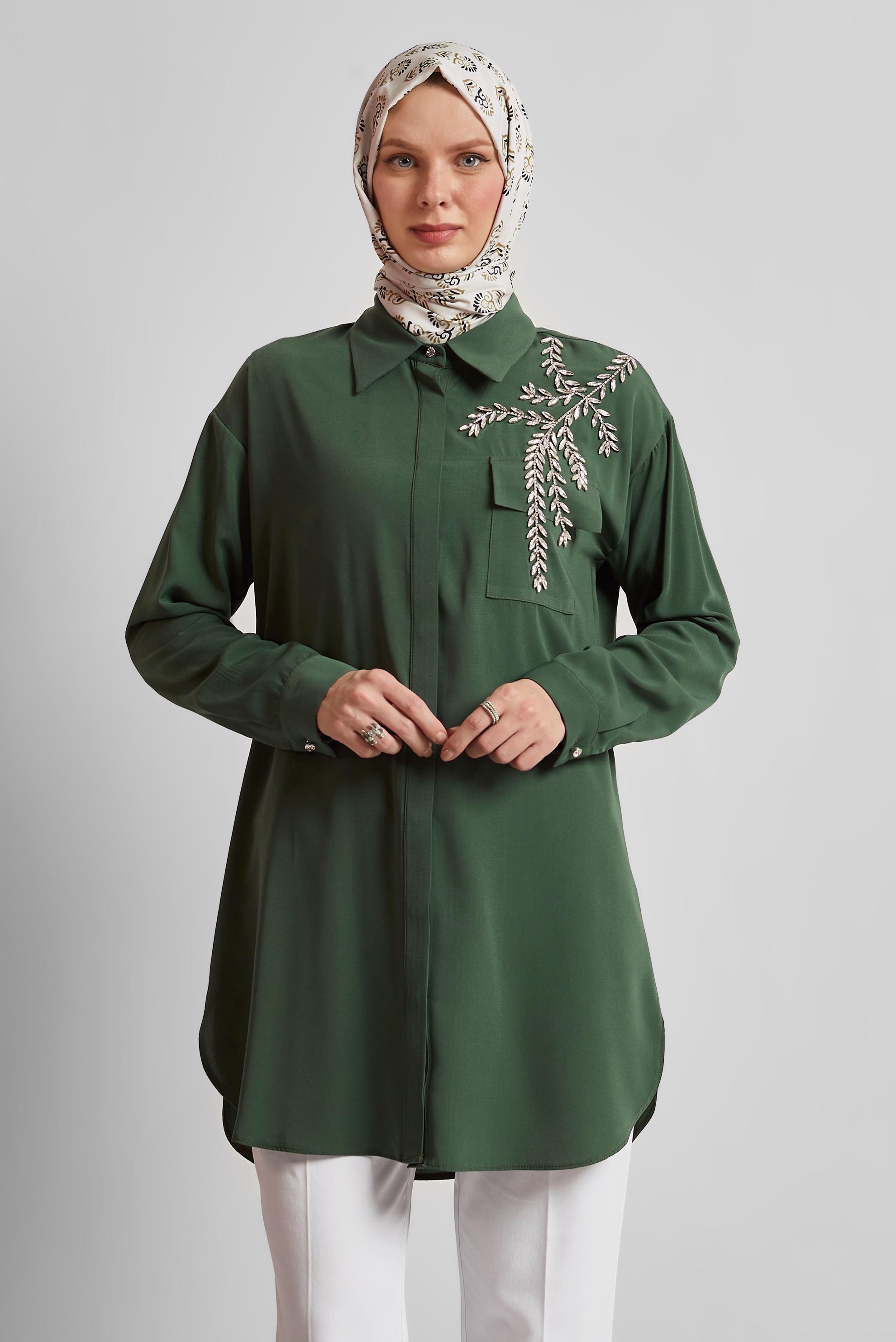 TAŞ BASKILI TUNİK | ALVİNA